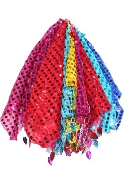 Happyland Kına Gecesi Halay Mendili Klasik Karışık Renkli