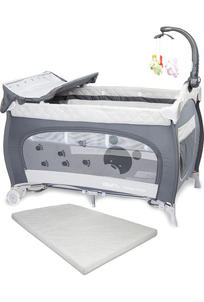 Kraft Calipso Prime Dönenceli Oyun Parkı + Yatak