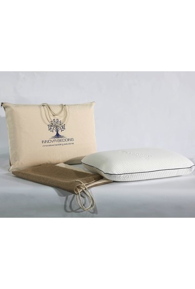 Innova Bedding % 100 Lateks Yastık - Pamuk Iç Kılıf Dış Kılıflı Innova Bedding % 100 Lateks Yastık - Pamuk Iç Kılıf Dış Kılıflı