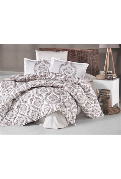 Clasy Ranforce Yorgan Ç.k. Floresta Bej V1