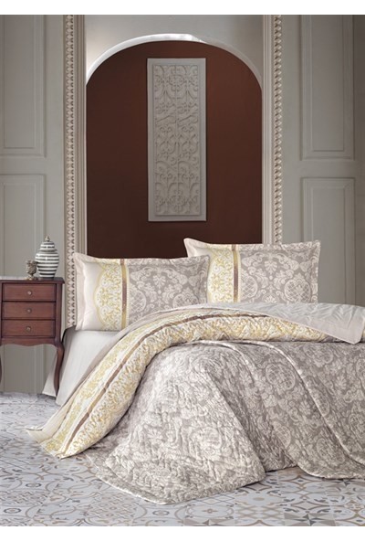 Clasy Çift Kişilik 4 Mevsim Set Roco Bej