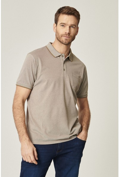 Altınyıldız Classics Polo Yaka Cepli Regular Fit Bol Kesim Düz Tişört Altınyıldız Classics Polo Yaka Cepli Regular Fit Bol Kesim Düz Tişört