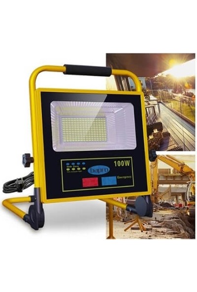Cata CT-4699 Portatif Uzaktan Kumandalı Solar LED Projektör 100W Cata CT-4699 Portatif Uzaktan Kumandalı Solar LED Projektör 100W