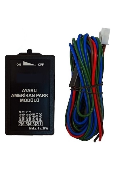 Compax Yeni Nesil Ayarlı Amerikan Park Modülü