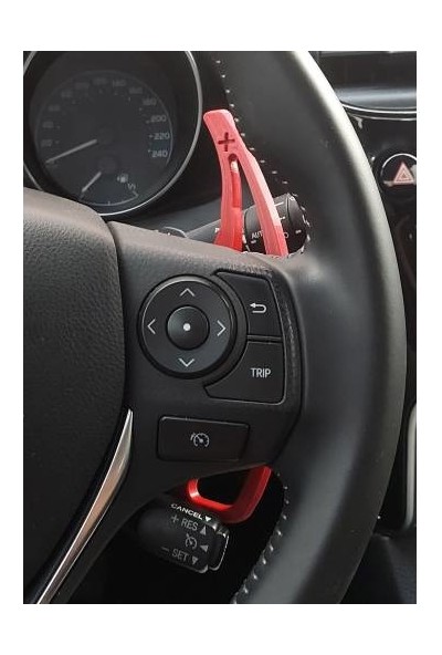 Boğaziçi Toyota F1 Kulakçık Pedal Shift Paddle Shift F1 Vites Kolu Kırmızı Boğaziçi Toyota F1 Kulakçık Pedal Shift Paddle Shift F1 Vites Kolu Kırmızı