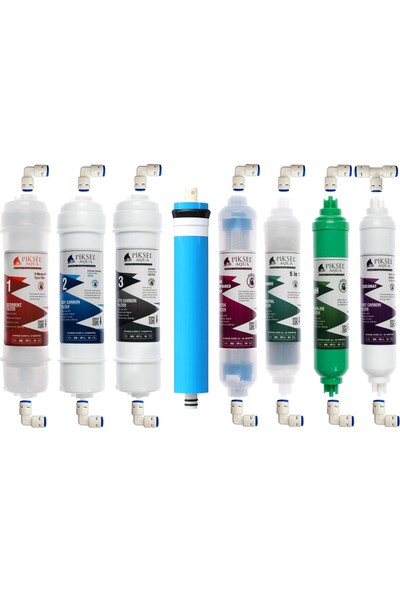 Piksel Aqua 12 Aşama Kapalı Kasa Su Arıtma Cihazı Filtresi Standart Membran DIRSEKLI(PKSMUH0243) Piksel Aqua 12 Aşama Kapalı Kasa Su Arıtma Cihazı Filtresi Standart Membran DIRSEKLI(PKSMUH0243)