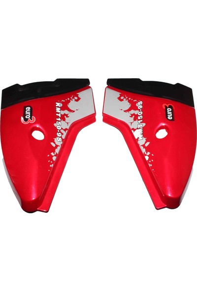 Falcon Wonder 150 Yan Kapak Kırmızı Set Sağ Sol Takım Orijinal