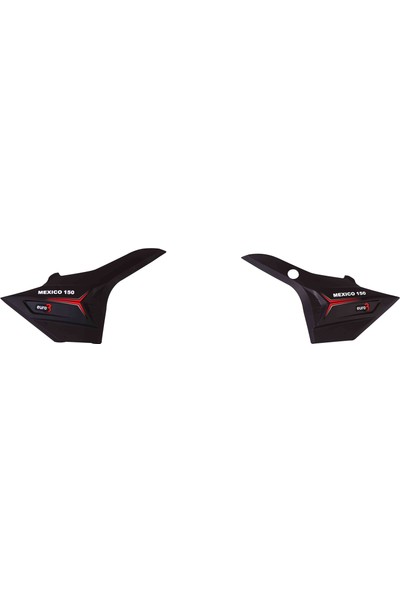 Falcon Mexico 150 Yan Kapak Sağ Sol Set Kırmızı Orijinal