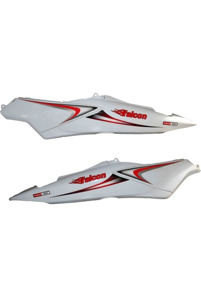 Falcon Power 4500 (2000 W) Arka Grenaj Kaporta Sağ Sol Set Beyaz Orijinal Falcon Power 4500 (2000 W) Arka Grenaj Kaporta Sağ Sol Set Beyaz Orijinal