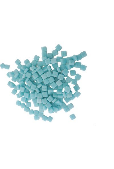 Cam Mozaik Turkuaz Hobi Ürünü 10X10MM (100 Gr)