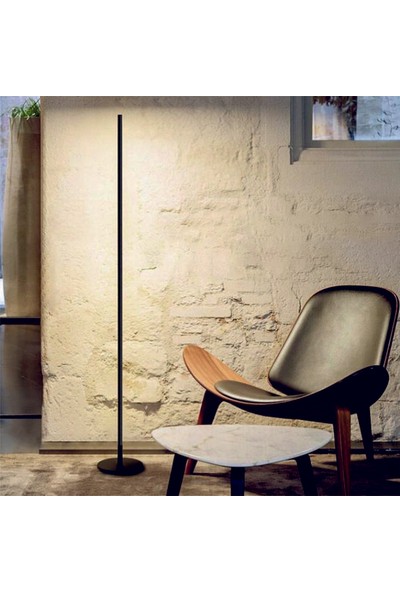 Lambaled Köşe Dimmer Kumandalı Lambader Günışığı Siyah Gövde Lambaled Köşe Dimmer Kumandalı Lambader Günışığı Siyah Gövde