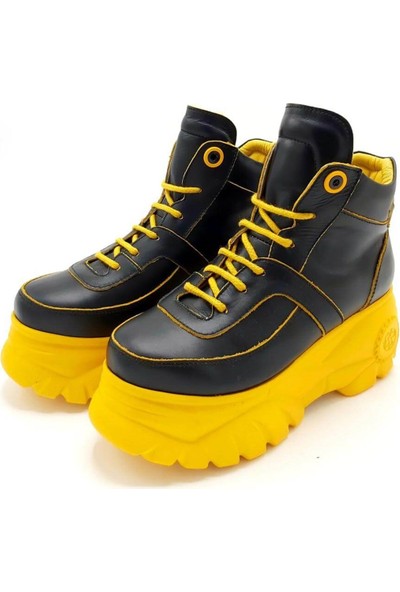 Cassido Shoes Özel Tasarım Yüksek Tabanlı Spor Bot