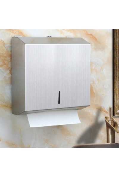 Cekinox Hygiene Z Katlama Kağıt Veren Krom Havluluk Paslanmaz