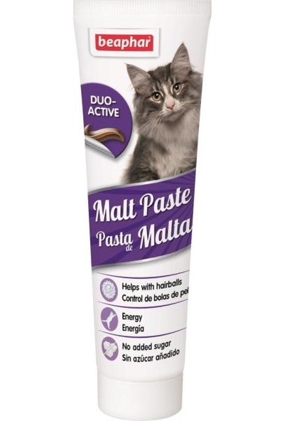 Beaphar Duo Active Tüy Yumağı Önleyici Malt Kedi Macunu 100 gr x 6 Adet Beaphar Duo Active Tüy Yumağı Önleyici Malt Kedi Macunu 100 gr x 6 Adet