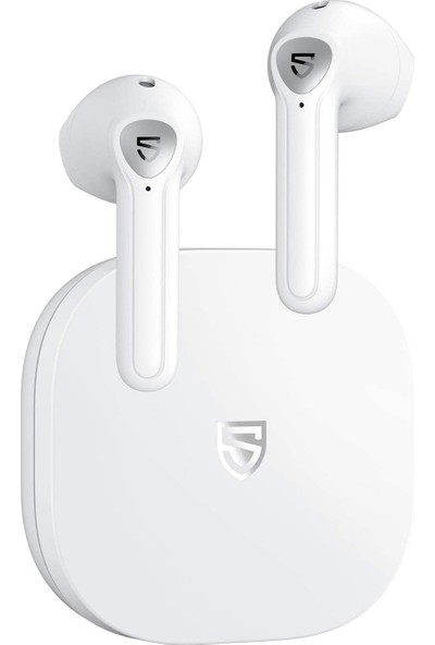 Soundpeats Trueair2 Kablosuz Bluetooth 5.2 2+2 Mikrofonlu Kulaklık Beyaz
