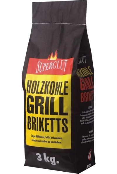 Feuer Flamme Super Glut Briket Mangal Kömürü 3 kg Feuer Flamme Super Glut Briket Mangal Kömürü 3 kg