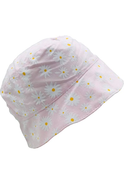 Bilgefil Bebek Bilgefil Yazlık Bebek Şapka 0-9 Ay Papatya