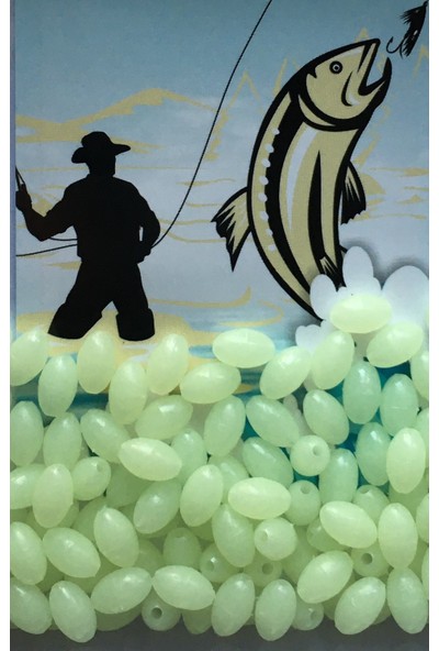 Sasa Fosforlu Oval Boncuk 100 Lü Paket Sasa Fosforlu Oval Boncuk 100 Lü Paket