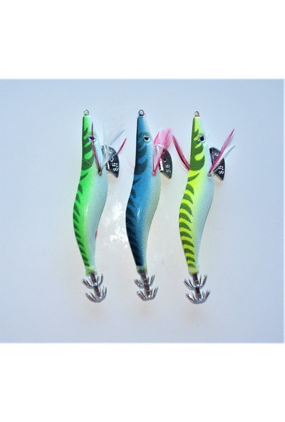 Sasa Kurşunlu Kalamar Zokası 3.5 gr 3lü Set Sasa Kurşunlu Kalamar Zokası 3.5 gr 3lü Set