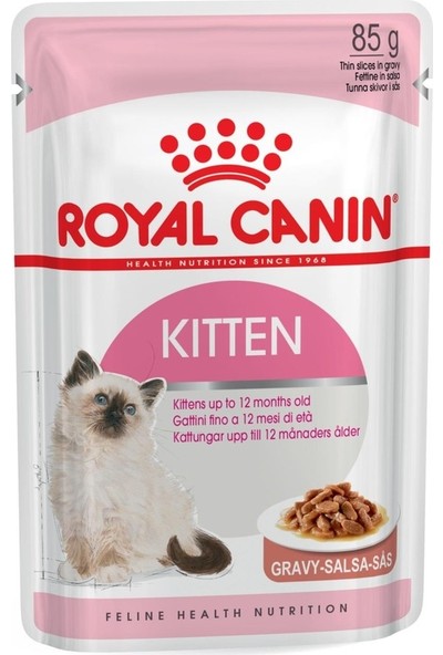 Royal Canin Kitten Gravy Pouch 85 gr x 6 Adet Royal Canin Kitten Gravy Pouch 85 gr x 6 Adet