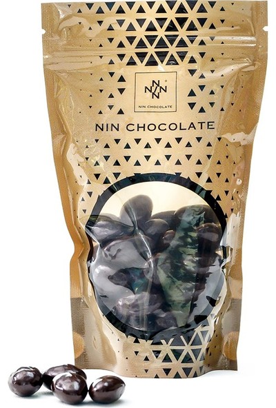 Nin Chocolate Bitter Badem Draje 150 gr Nin Chocolate Bitter Badem Draje 150 gr