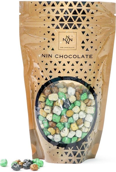 Nin Chocolate Çakıl Taşı Iı Karışık Draje 150 gr