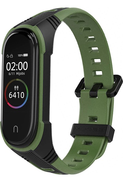 Pufwin Xiaomi Mi Band 3 ve 4 Uyumlu Spor Kordon