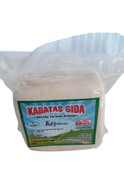 Kabataş Kare Keş Peyniri (Tuzlu) 360 gr x 3 Paket