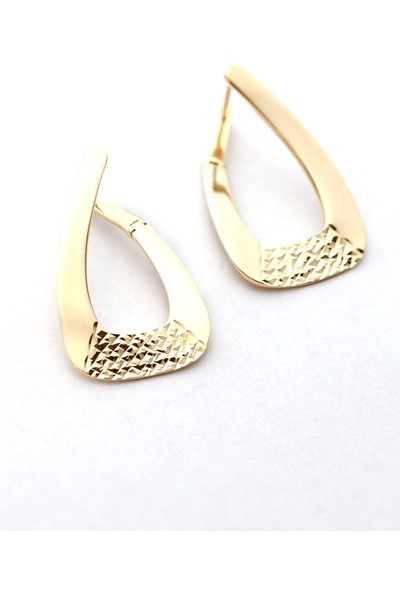 Uşaklıhafız Kuyumculuk 14 Ayar Altın Küpe