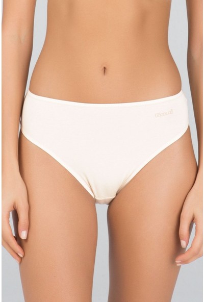 Kom Basic Slip 6'lı Pamuklu Likralı Külot Ekonomik Paket Kom Basic Slip 6'lı Pamuklu Likralı Külot Ekonomik Paket
