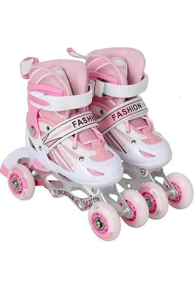 Muba Alıştırma Pateni Çocuk Paten 2+2 , 2+1 , Tek Sıralı Kullanım Özellikli Paten + Koruyucu Set