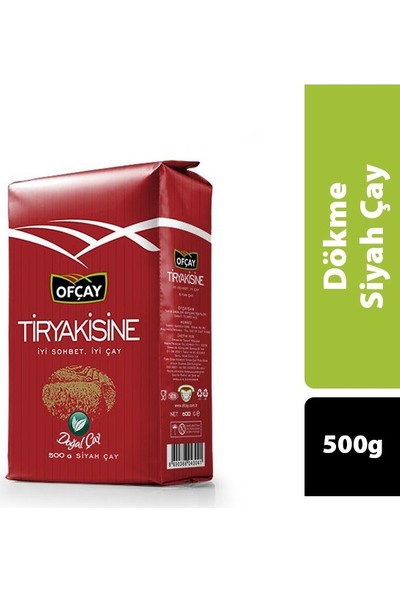 Ofçay Tiryakisine Iyi Sohbet Iyi Çay Dökme Çay 500 gr