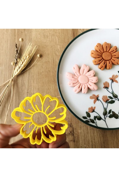 Cestopieno Papatya Kurabiye Kalıbı (7x6 Cm)