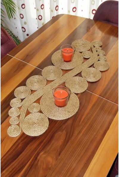 Fd Design Jüt Halat Naturel Runner Renk Seçenekli Fd Design Jüt Halat Naturel Runner Renk Seçenekli