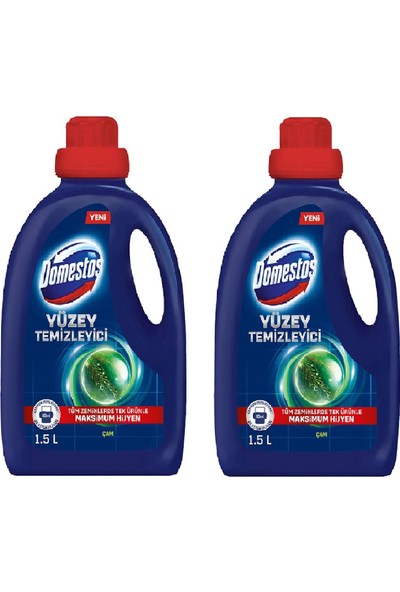 Domestos Yuzey Temız. Cam 1500 ml x 2 Domestos Yuzey Temız. Cam 1500 ml x 2