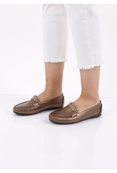 Dgn 003 Kadın Kristal Tokalı Babet