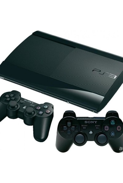 Sony Ps3 500 GB Süper Slim Oyun Konsolu + 2 Oyun Kollu - Teşhir Sony Ps3 500 GB Süper Slim Oyun Konsolu + 2 Oyun Kollu - Teşhir