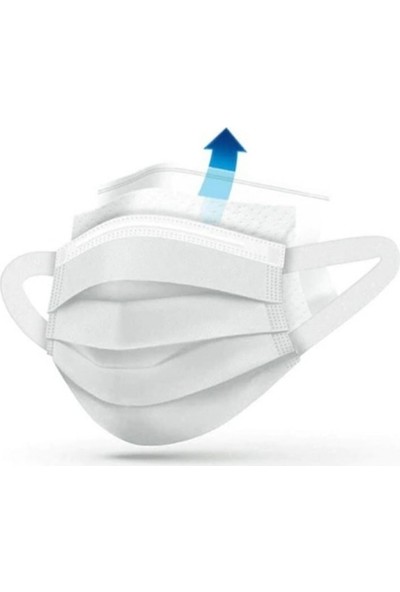 Avemed Yeni Nesil Meltblowlu Cerrahi Maske Beyaz 150 Adet