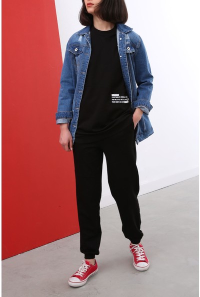 ALLDAY Aplikeli Eşofman Takımı