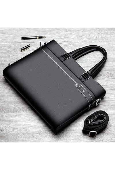 Laorentou Hakiki Deri Italyan Malı Erkek Çantası