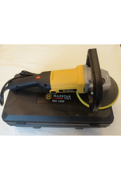 Maxstar 1200 Watt 6 Kademeli Devir Ayarlı Polisaj Pasta Cila Makinası Çantalı Maxstar 1200 Watt 6 Kademeli Devir Ayarlı Polisaj Pasta Cila Makinası Çantalı