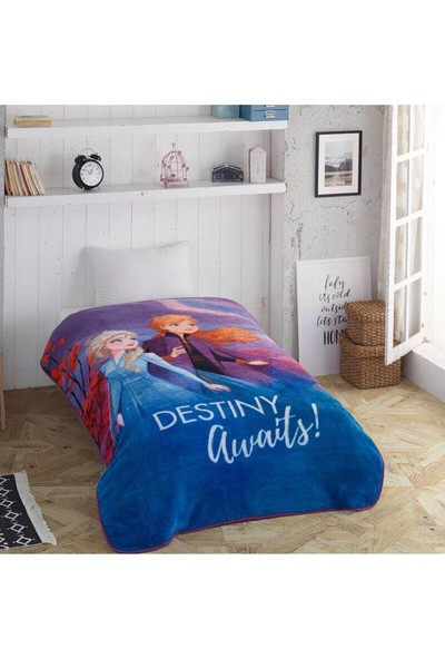 Özdilek Disney Frozen Destiny Tek Kişilik Battaniye 150X200 cm Özdilek Disney Frozen Destiny Tek Kişilik Battaniye 150X200 cm