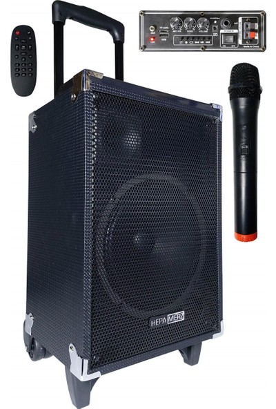 Hepa Merz HS-180 Şarjlı Taşınabilir Portatif Seyyar Ses Sistemi 180 Watt (Ekho Bluetooth Usb) Hepa Merz HS-180 Şarjlı Taşınabilir Portatif Seyyar Ses Sistemi 180 Watt (Ekho Bluetooth Usb)