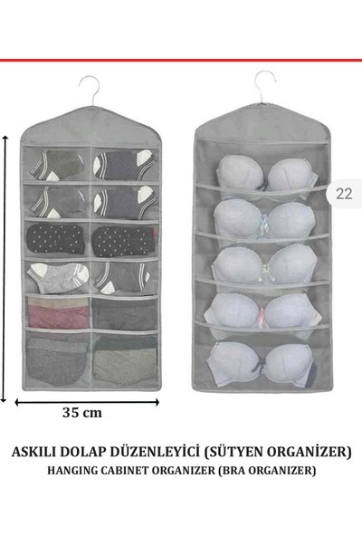 Magic Lady Askılı Dolap Düzenleyici Magic Lady Askılı Dolap Düzenleyici