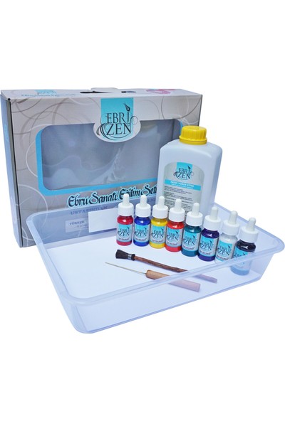 Ebrizen Ebru Başlangıç Seti 8 Renk A4 Boyut