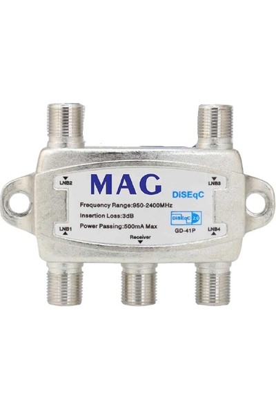Mag Fano 1 x 4 Diseqc Switch Mag Fano 1 x 4 Diseqc Switch