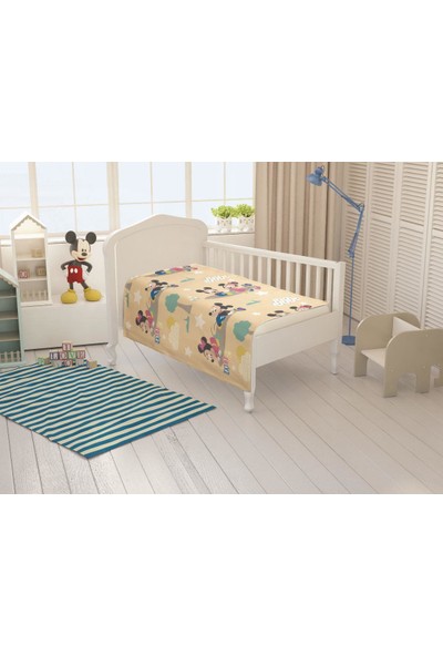 Taç Minnie Mickey Abc Baby Battaniye Taç Minnie Mickey Abc Baby Battaniye