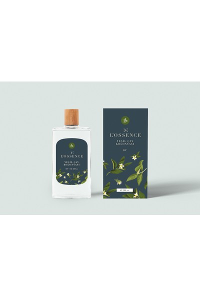 De L'ossence Yeşil Çay Kolonyası 200 ml 80 Derece De L'ossence Yeşil Çay Kolonyası 200 ml 80 Derece