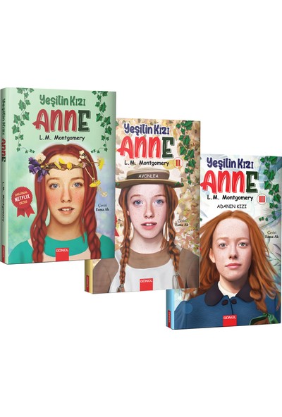 Gönül Yeşilin Kızı Anne 3 Kitap Set - Lucy Maud Montgomery Gönül Yeşilin Kızı Anne 3 Kitap Set - Lucy Maud Montgomery