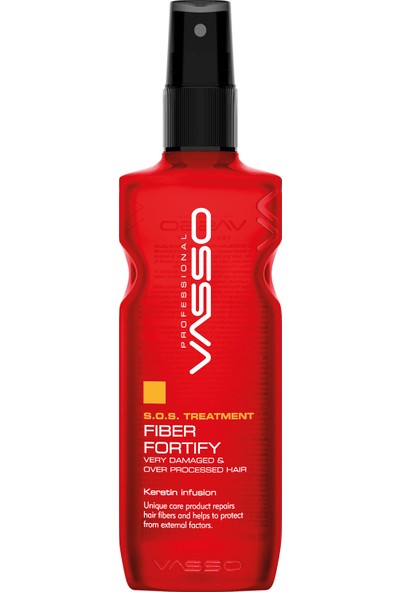 Vasso Acil Kurtarma Fiber Keratin Bakım Hızlı Kopma Onarıcı Fiber Fortify 80 ml Vasso Acil Kurtarma Fiber Keratin Bakım Hızlı Kopma Onarıcı Fiber Fortify 80 ml